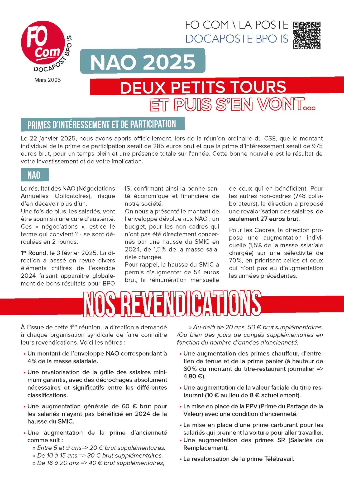 Docaposte BPO IS – Focom-la poste